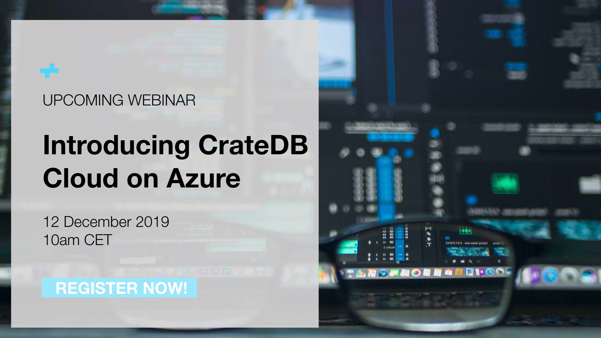 Cratedb Events Webinar Introducing Cratedb On Azure