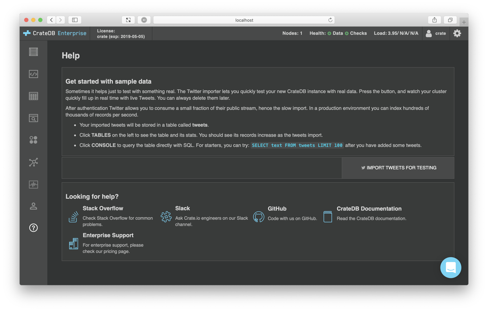CrateDB Blog | Use CrateDB With DBeaver