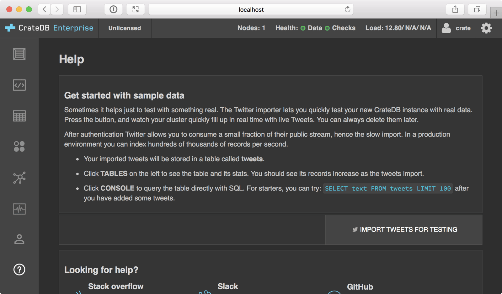 Cratedb Blog Use Cratedb With Sqlpad A Self Hosted Query Tool And Visualizer
