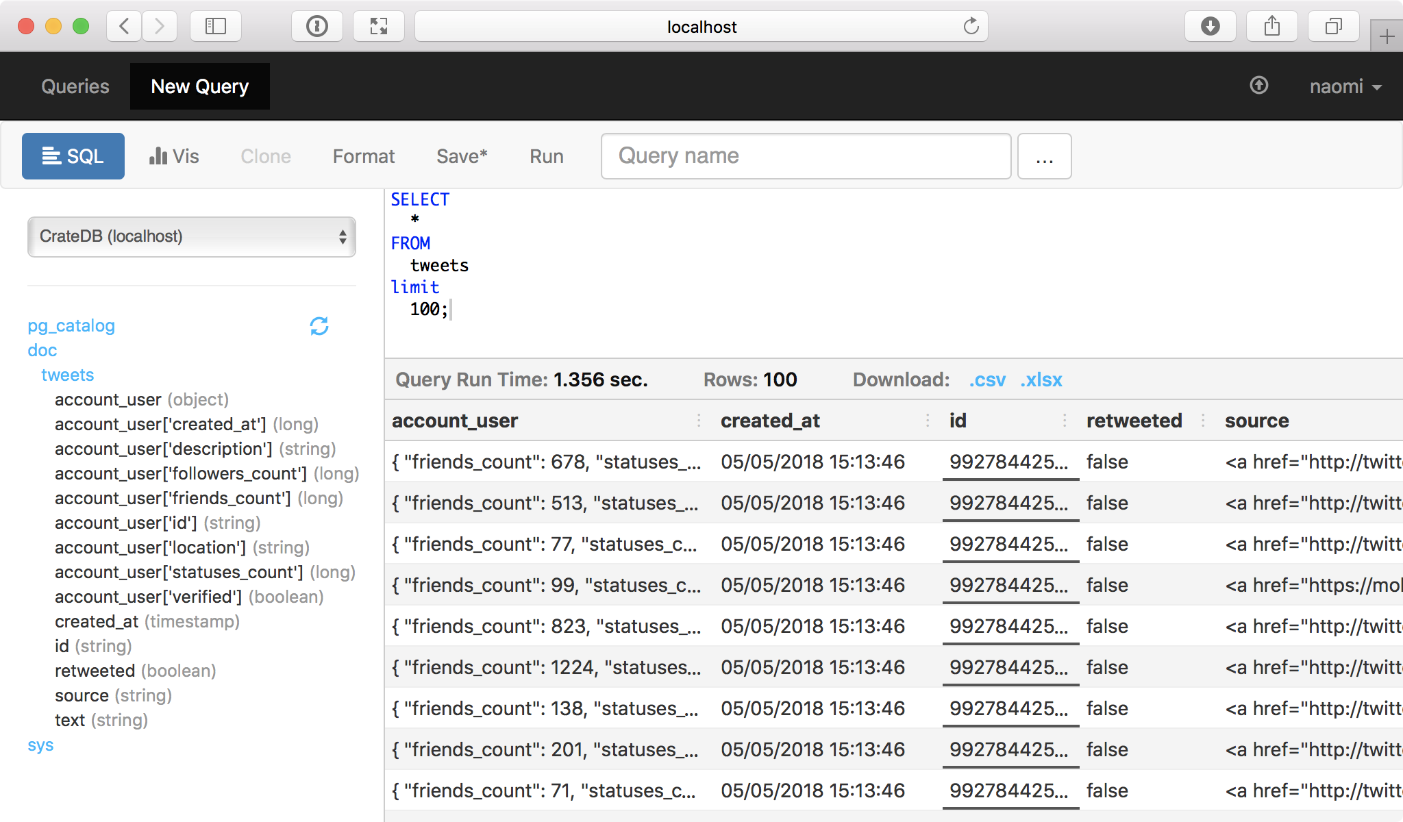 Cratedb Blog Use Cratedb With Sqlpad A Self Hosted Query Tool And Visualizer
