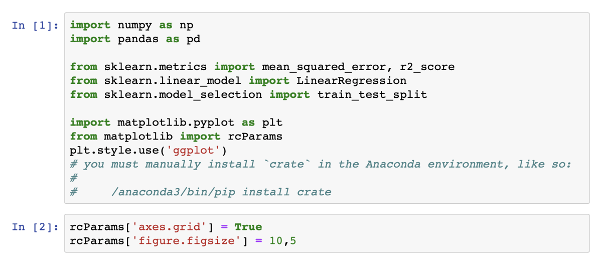 Machine Learning And Cratedb Experiment Design And Linear Regression