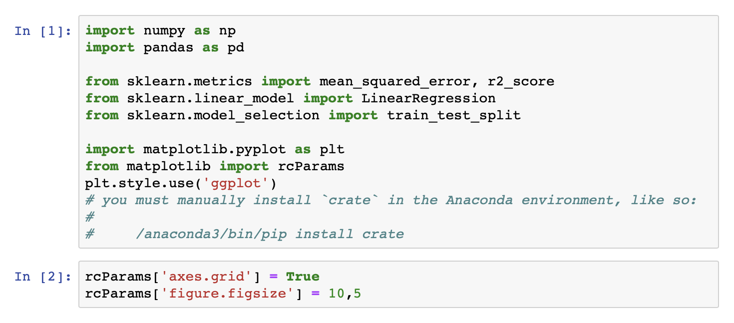 Machine Learning And Cratedb Experiment Design And Linear Regression