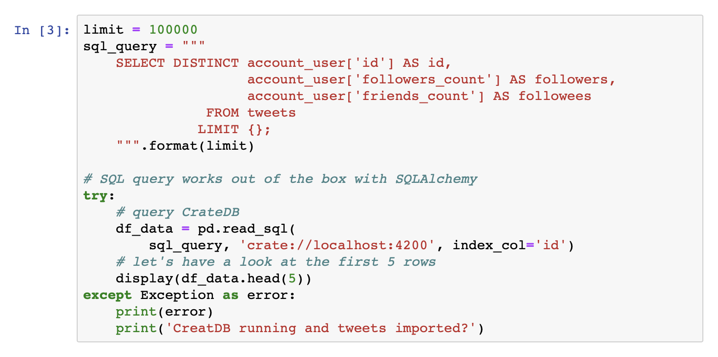 Cratedb Blog Machine Learning And Cratedb Experiment Design And Linear Regression