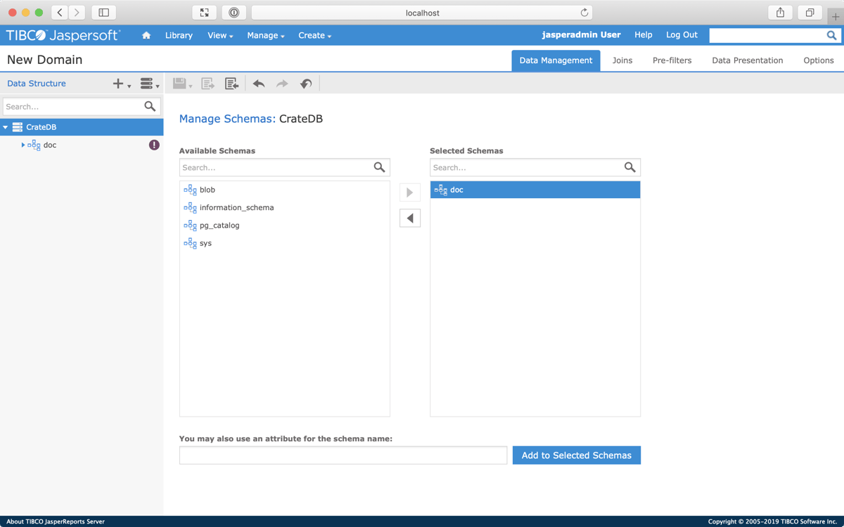 Cratedb Blog Real Time Business Intelligence With Cratedb And Jasperreports Server