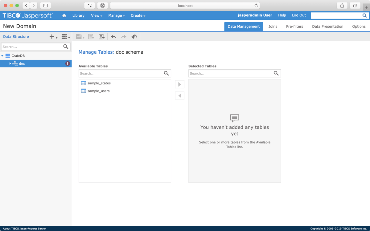 Cratedb Blog Real Time Business Intelligence With Cratedb And Jasperreports Server
