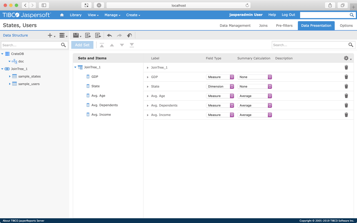Cratedb Blog Real Time Business Intelligence With Cratedb And Jasperreports Server