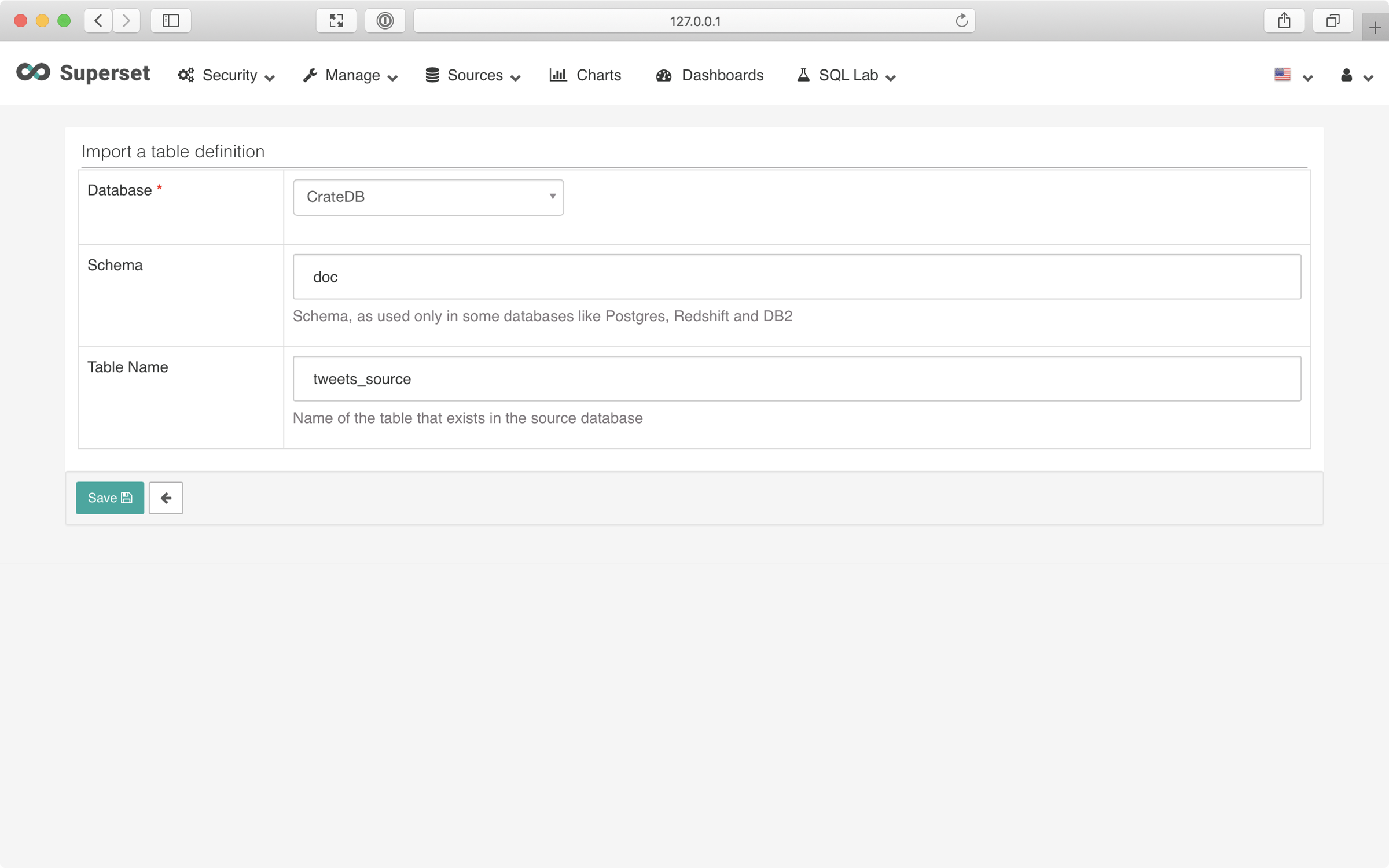 Use CrateDB and Apache Superset for Open Source Data Warehousing