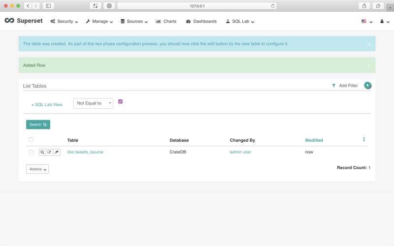 Cratedb Blog Use Cratedb And Apache Superset For Open Source Data Warehousing
