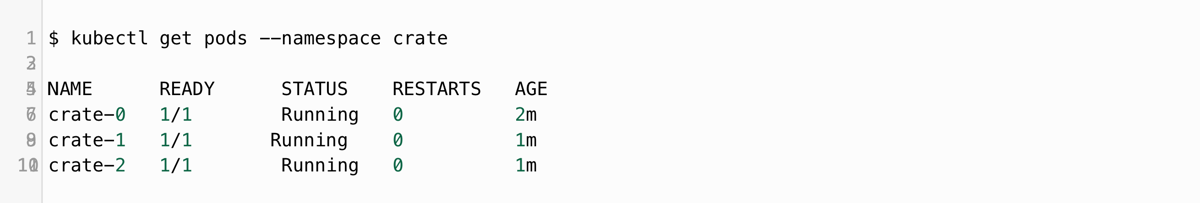 CrateDB Blog | How to set up a CrateDB cluster with Kubernetes